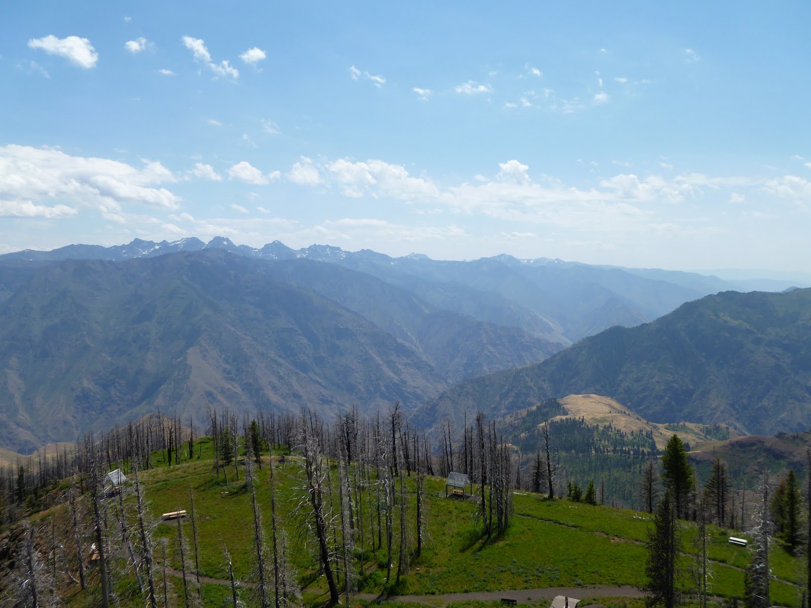 Oregon Hells Canyon National Recreation Area: July 31 - Hat Point Lookout