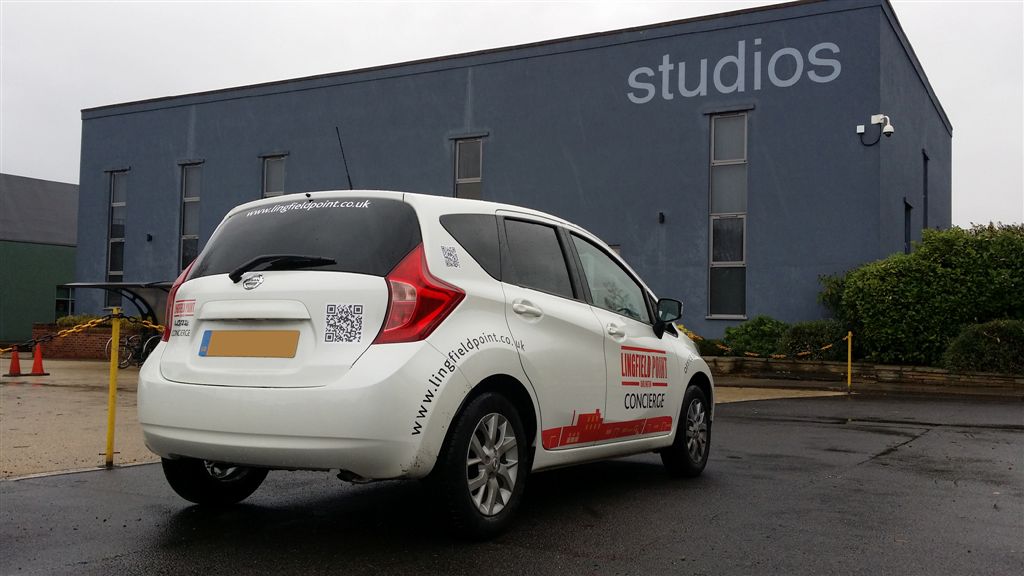 The Green I Signs Blog: Courtesy car graphics & lettering supplied ...