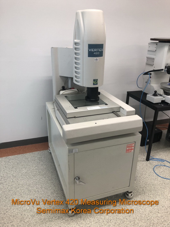 Semiconductor Equipment: Micro-VU Vertex 420 Measuring Microscope for sales