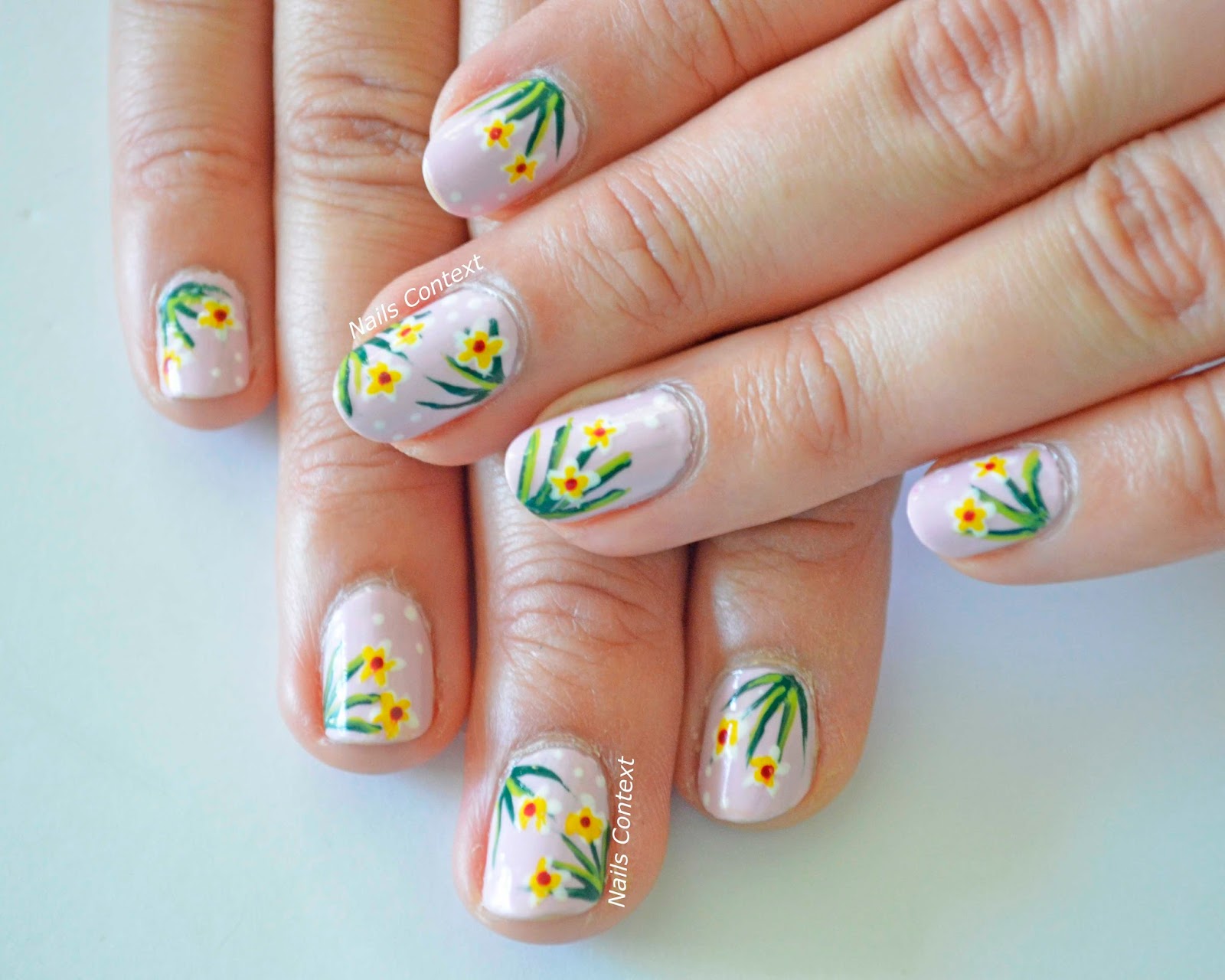 Nails Context: Flower Fields