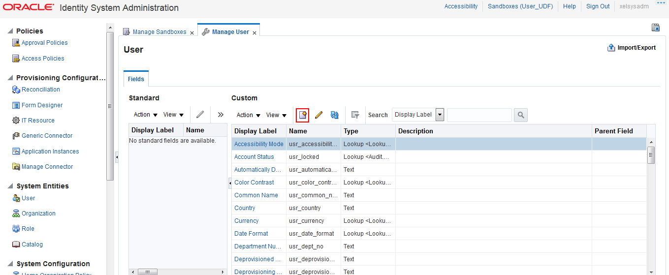 Anand's Oracle Identity Management Blog: OIM 11g R2 PS3 - Adding UDF(User Defined Field) or ...