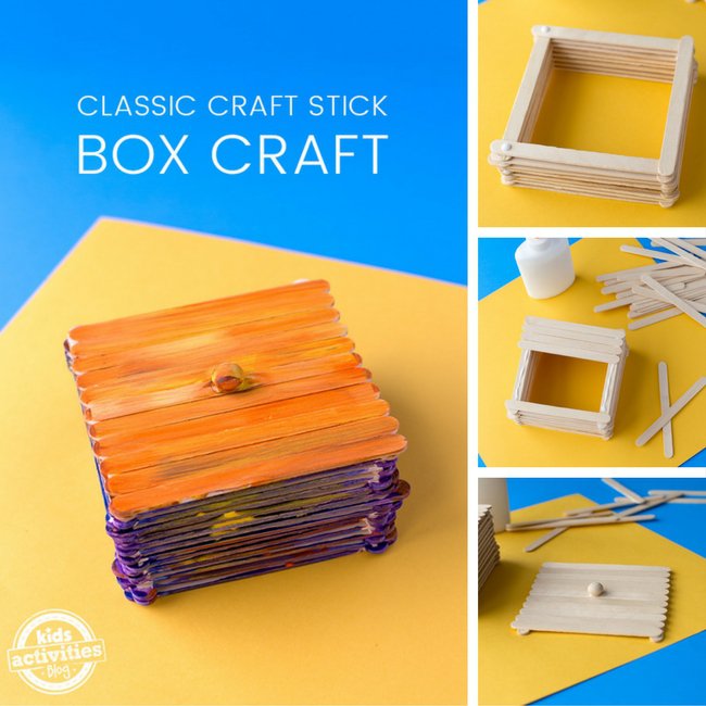 Kindergarten and Mooneyisms: Popsicle Stick Boxes - For Mother's Day ...