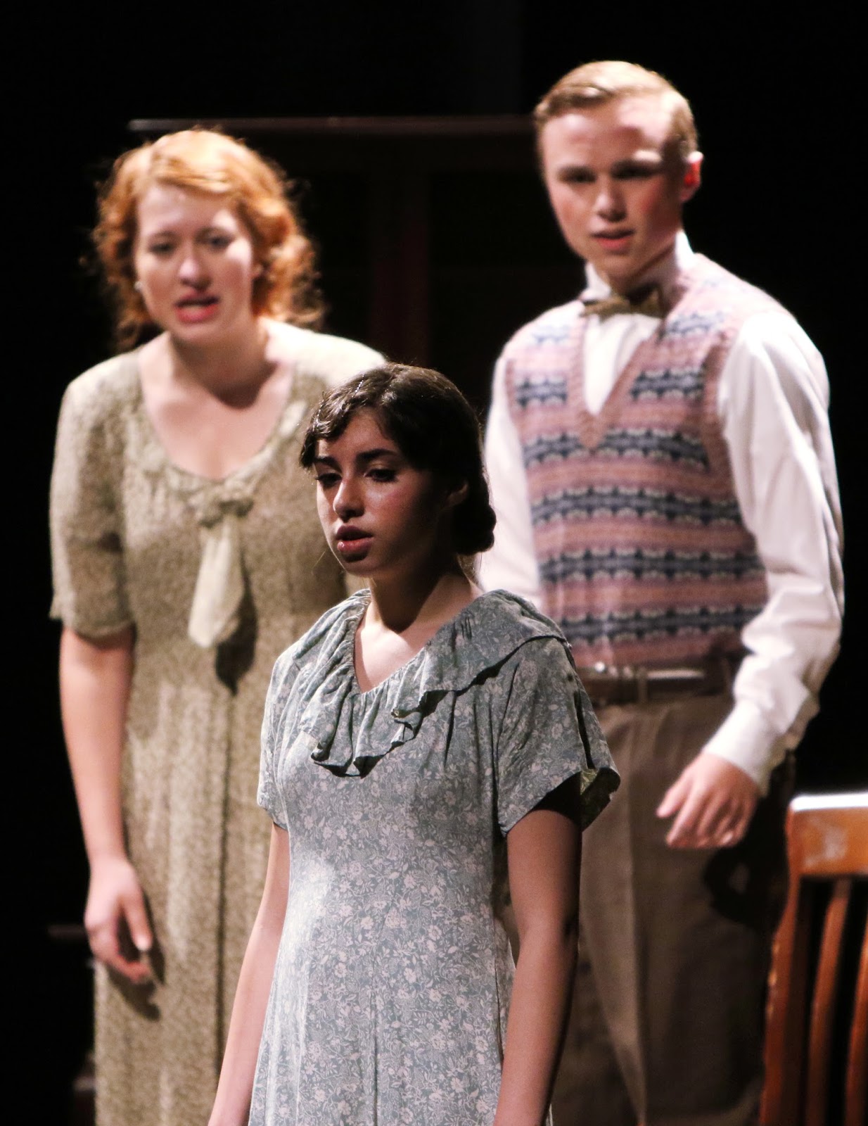 Mark Kodiak Ukena: Lake Forest High School's Dress Rehearsal of "Radium ...