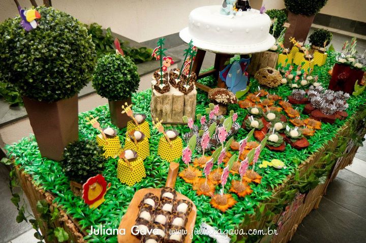 Kara's Party Ideas Rainforest Jungle Birthday Party | Kara's Party Ideas