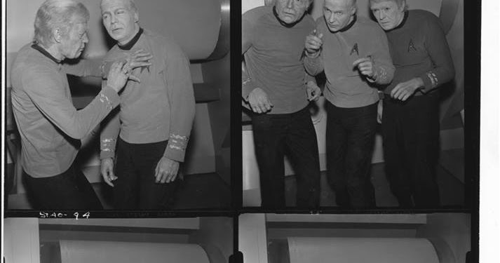 The Trek Collective: Roddenberry Vault: Week 4 - Snaps of the cast