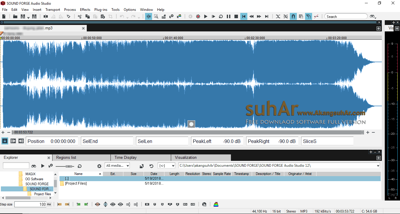 MAGIX Sound Forge Audio Studio 12.5 Build 337 Full Activation Crack