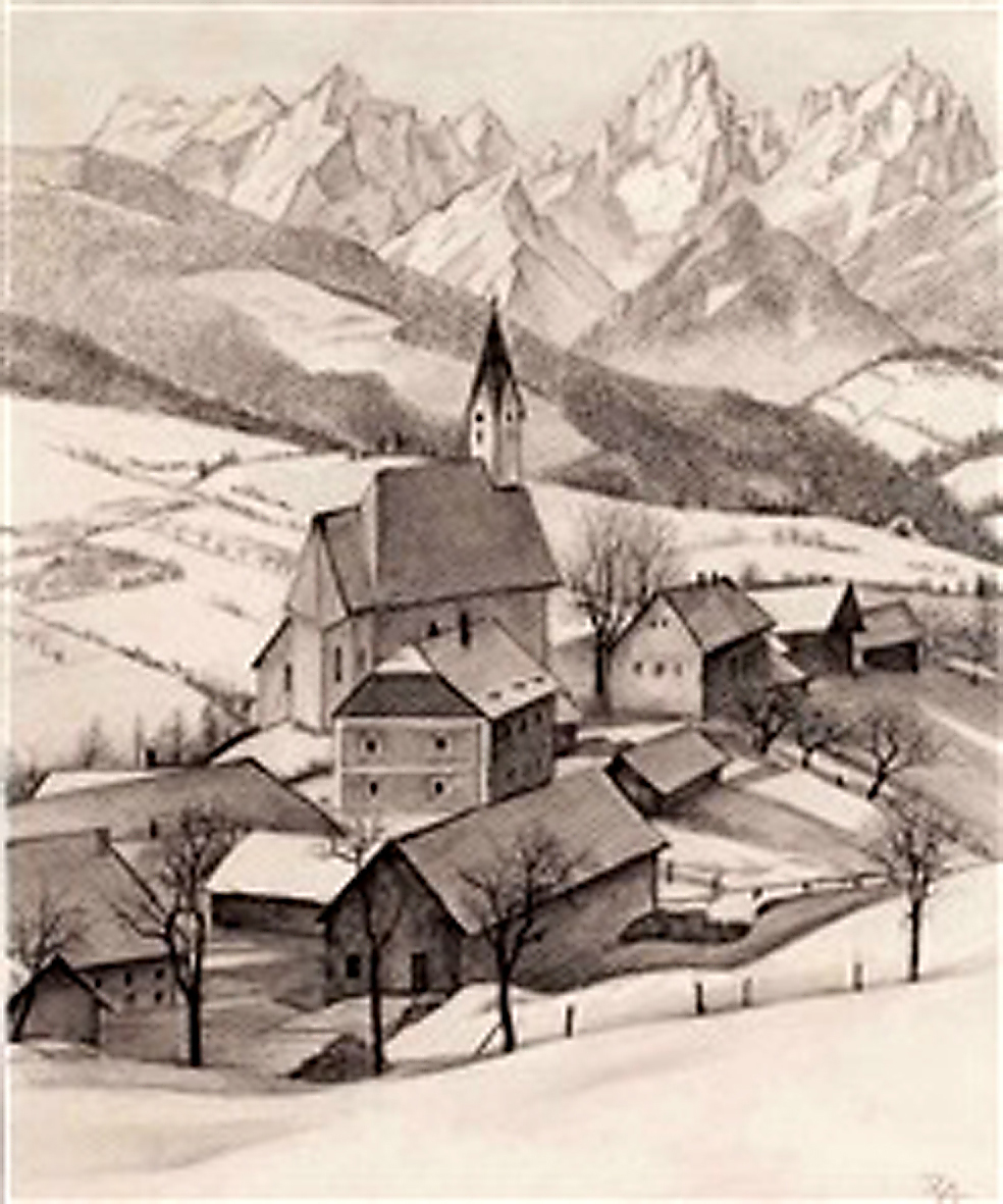 In der Mitte von Österreich ist das Stodertal: Der Maler Robert Angerhofer