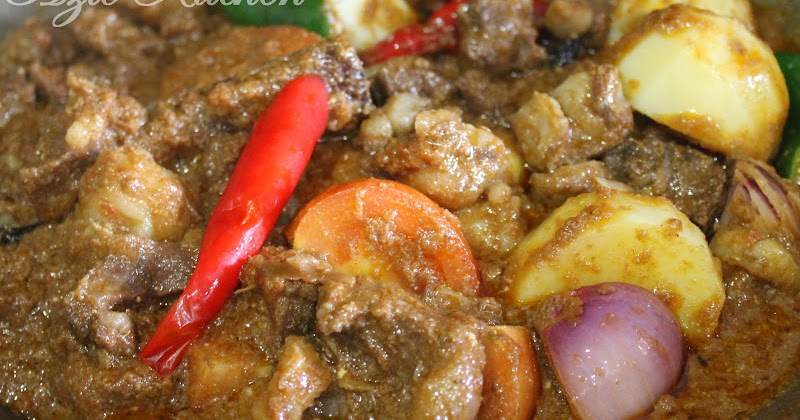 Beriani Daging Kambing - Azie Kitchen