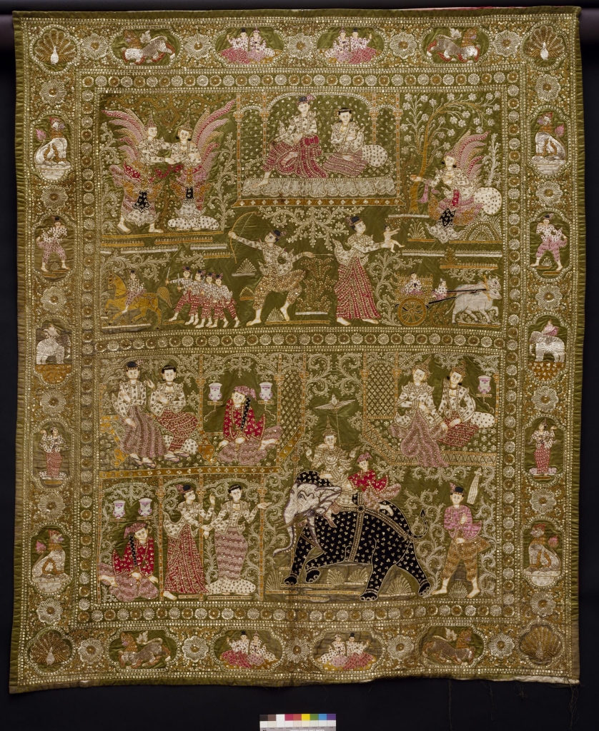 Masters of Craft : Crafts of Burma: kalaga wall hangings