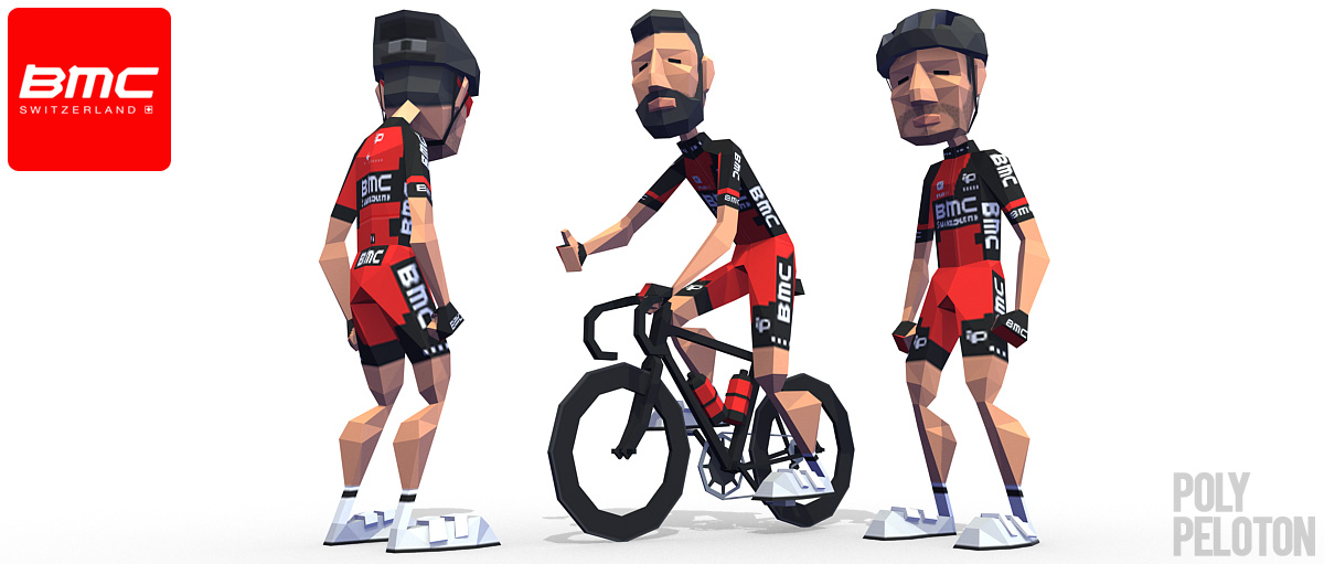 Poly Peloton: 2016 Kit : BMC Racing Team