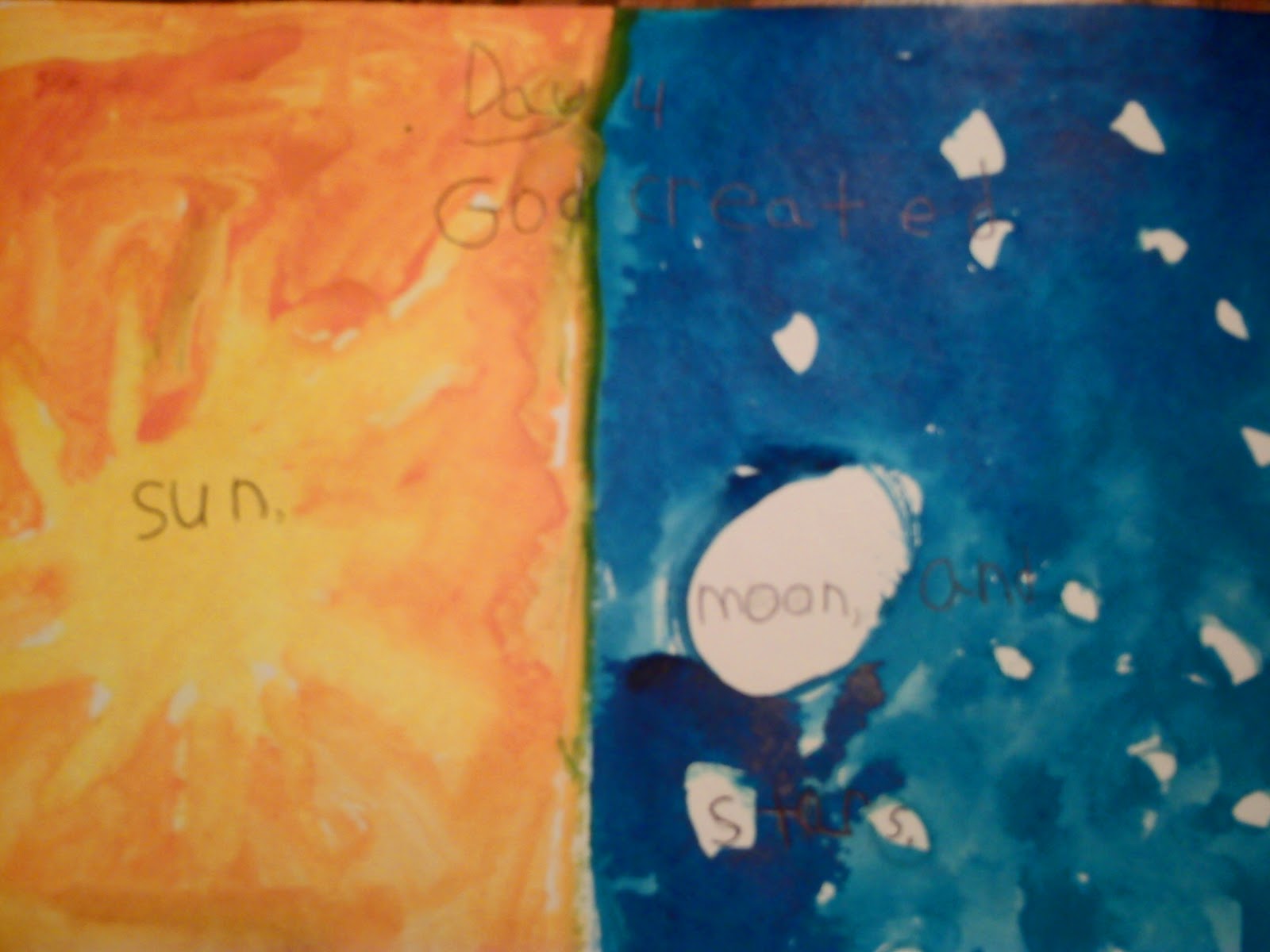 Black's Cool Homeschool: Language Arts grade 3--Creation Unit