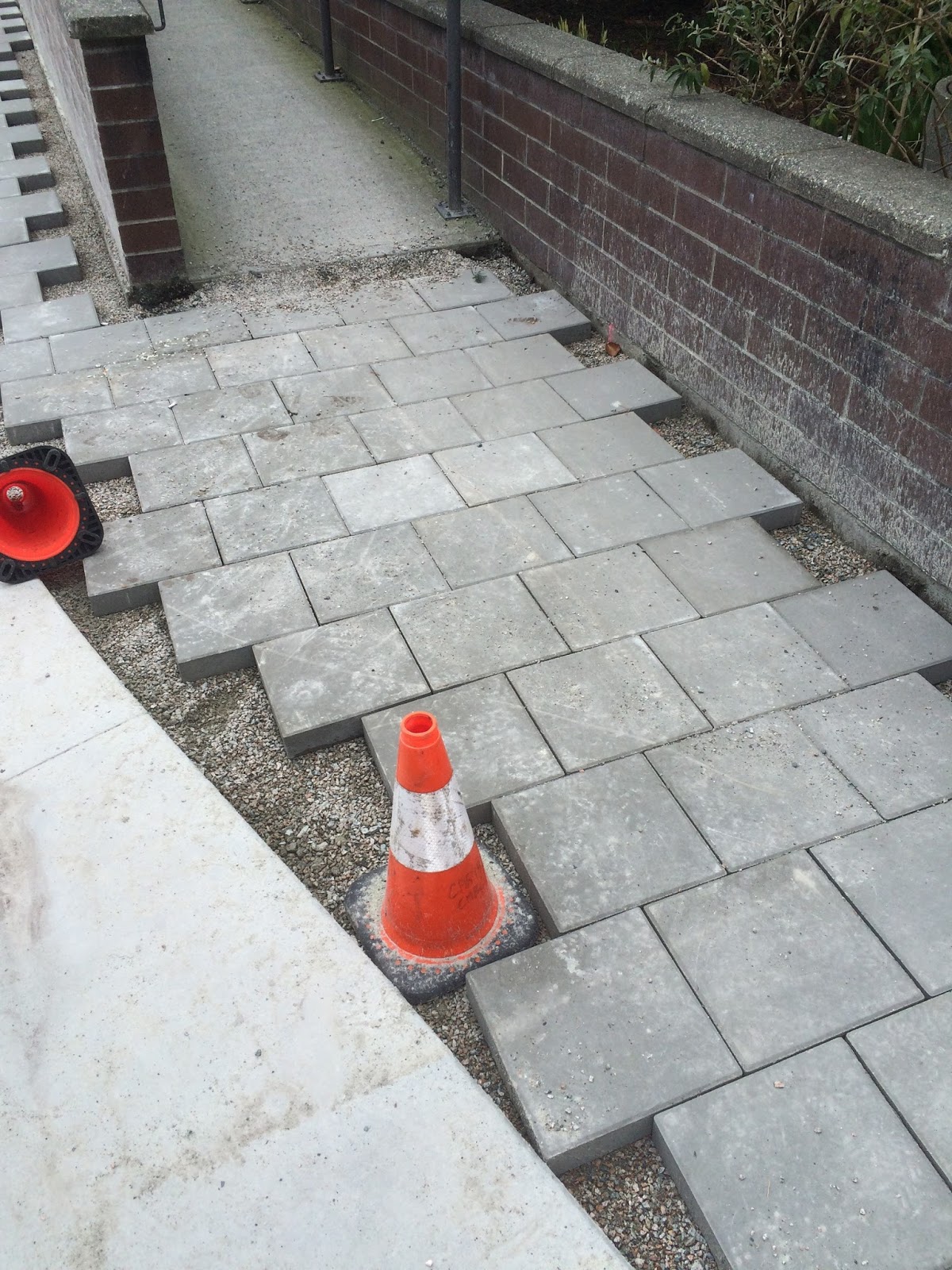 The South Fraser Blog: City of Langley accessible sidewalk design fail