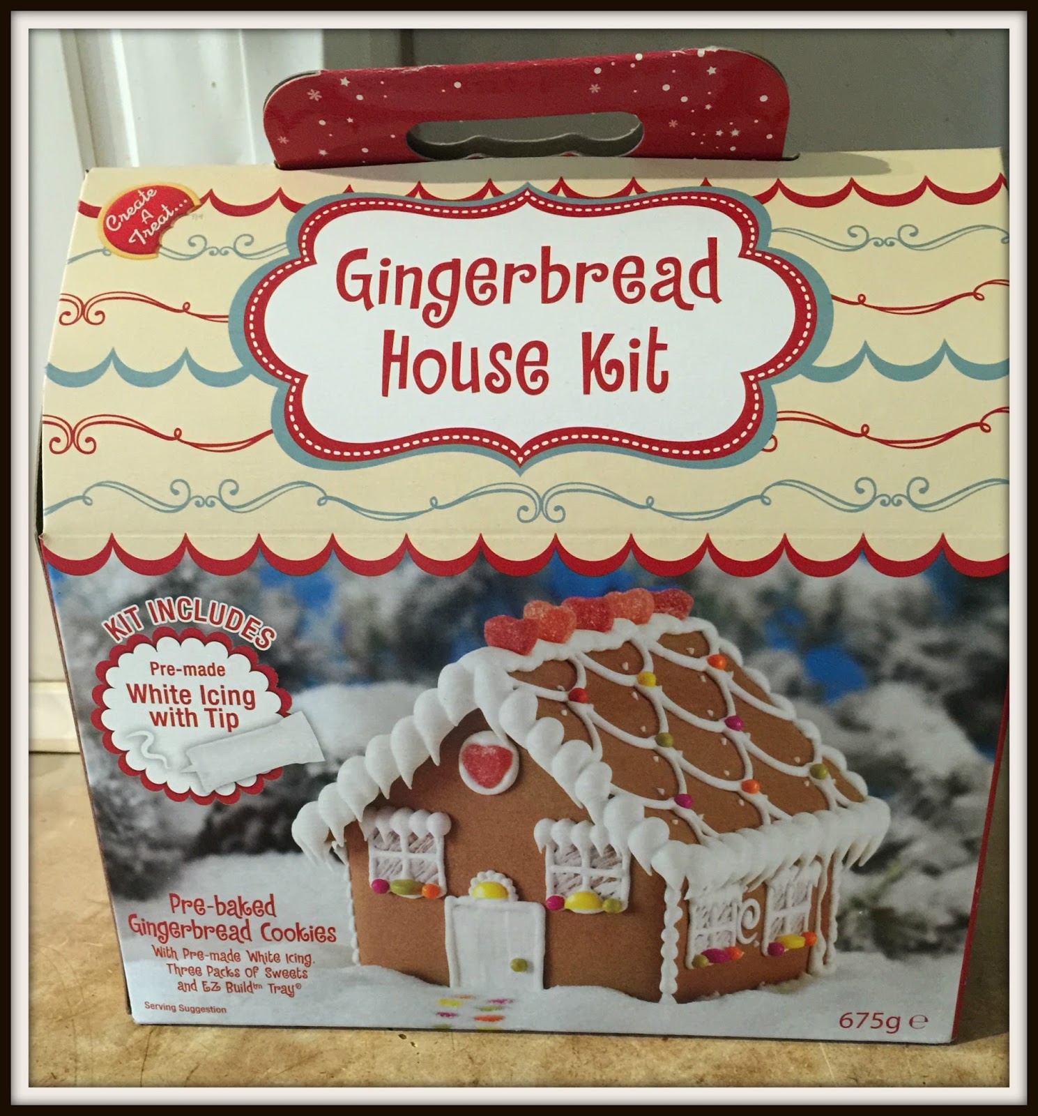 Get creative this Christmas with the Asda Gingerbread House Kit