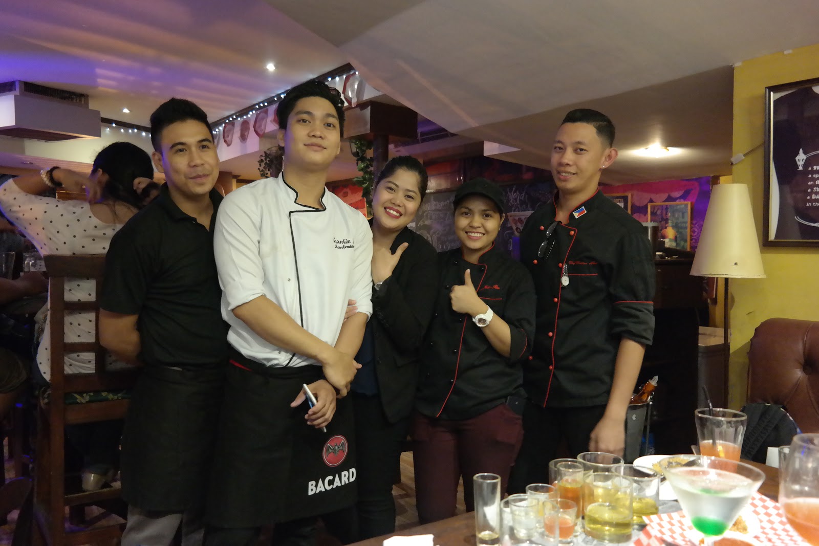 Sand Under My Feet: Rue Bourbon Salcedo Bar and Restaurant - The Food
