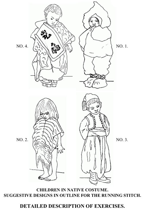 feeling stitchy: Handicraft for Girls: Children in Native Costume Doll ...