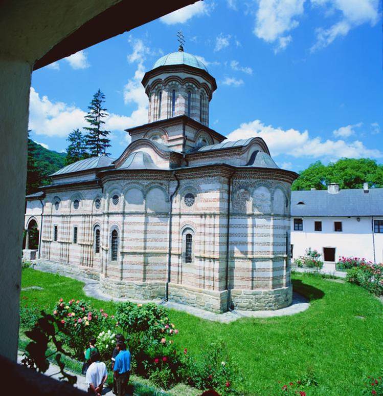 Romanian Orthodox Monastery: Manastirea COZIA ... judetul Valcea, Romania