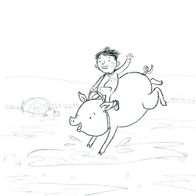 chloe illustrates: Piggy doodles!