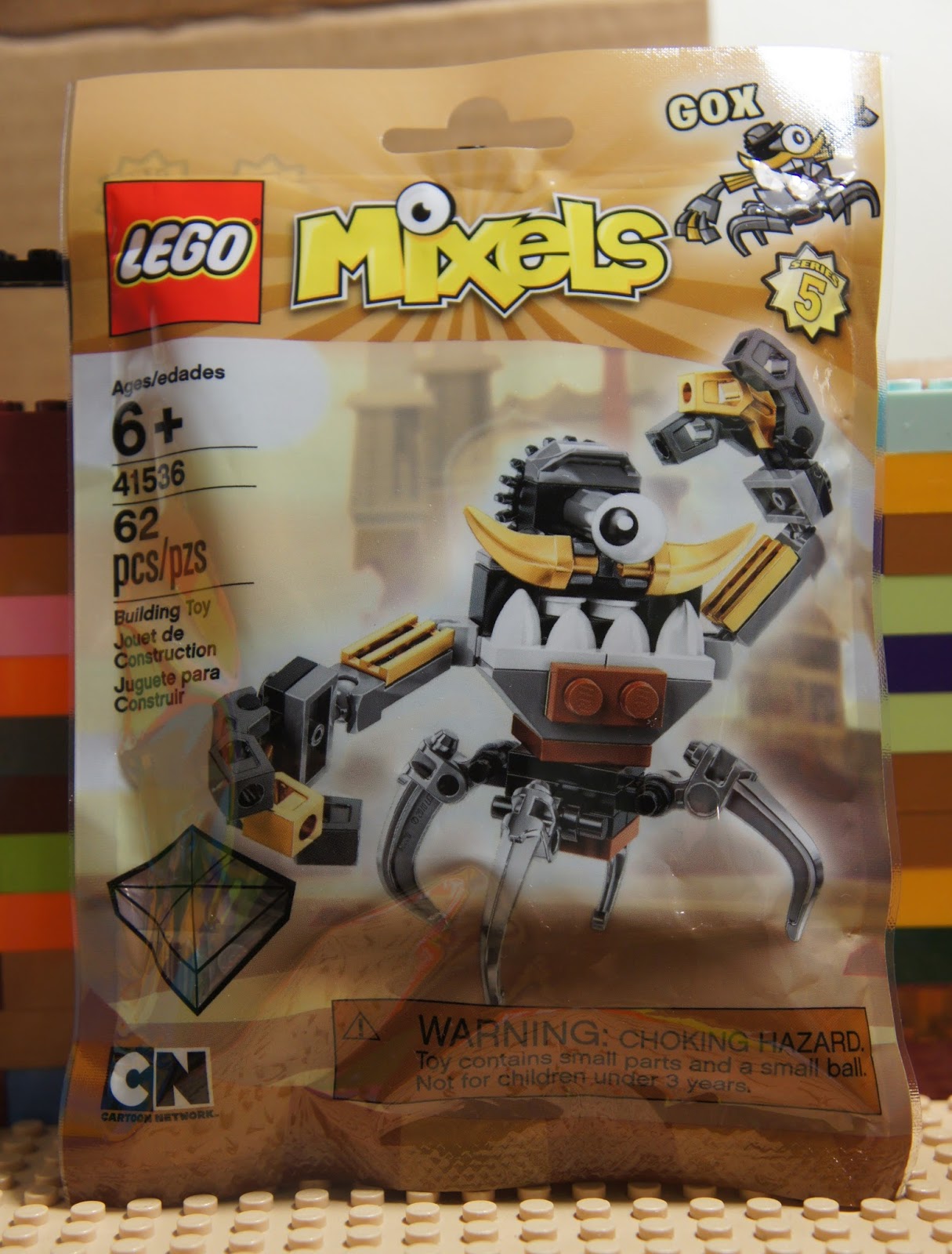 Cartoon Network LEGO 41536 GOX Mixels Series 5 Klinkers Tribe Polybag ...