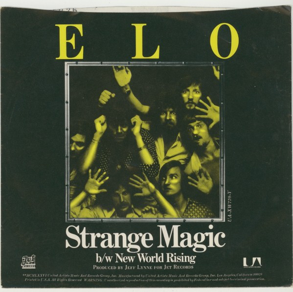 kenneth in the (212): Song of the Day: 'Strange Magic' by Electric ...