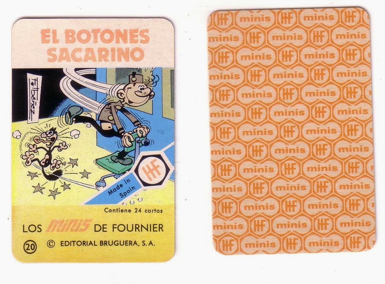 Barajas y Naipes: El botones Sacarino (mini)