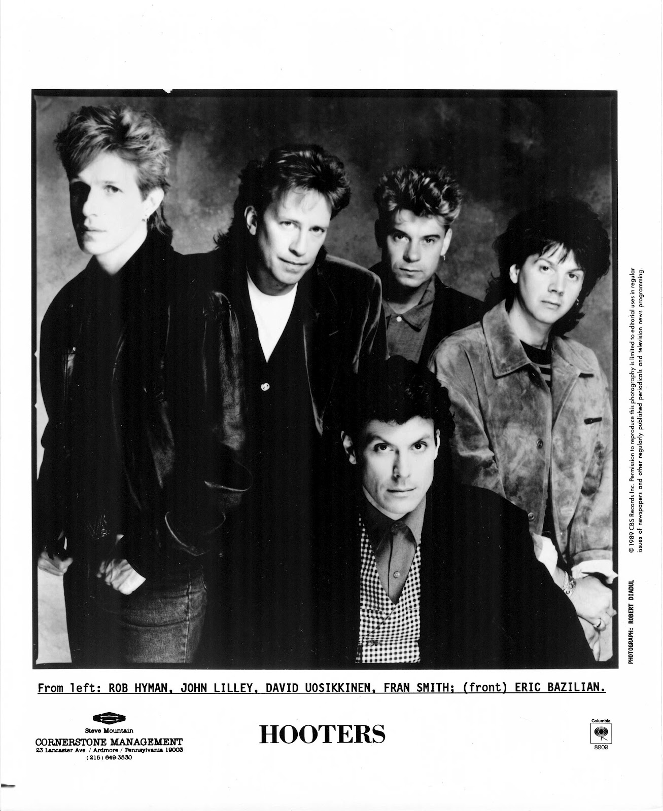 Lansure's Music Paraphernalia: HOOTERS | Press Kits | Memorabilia