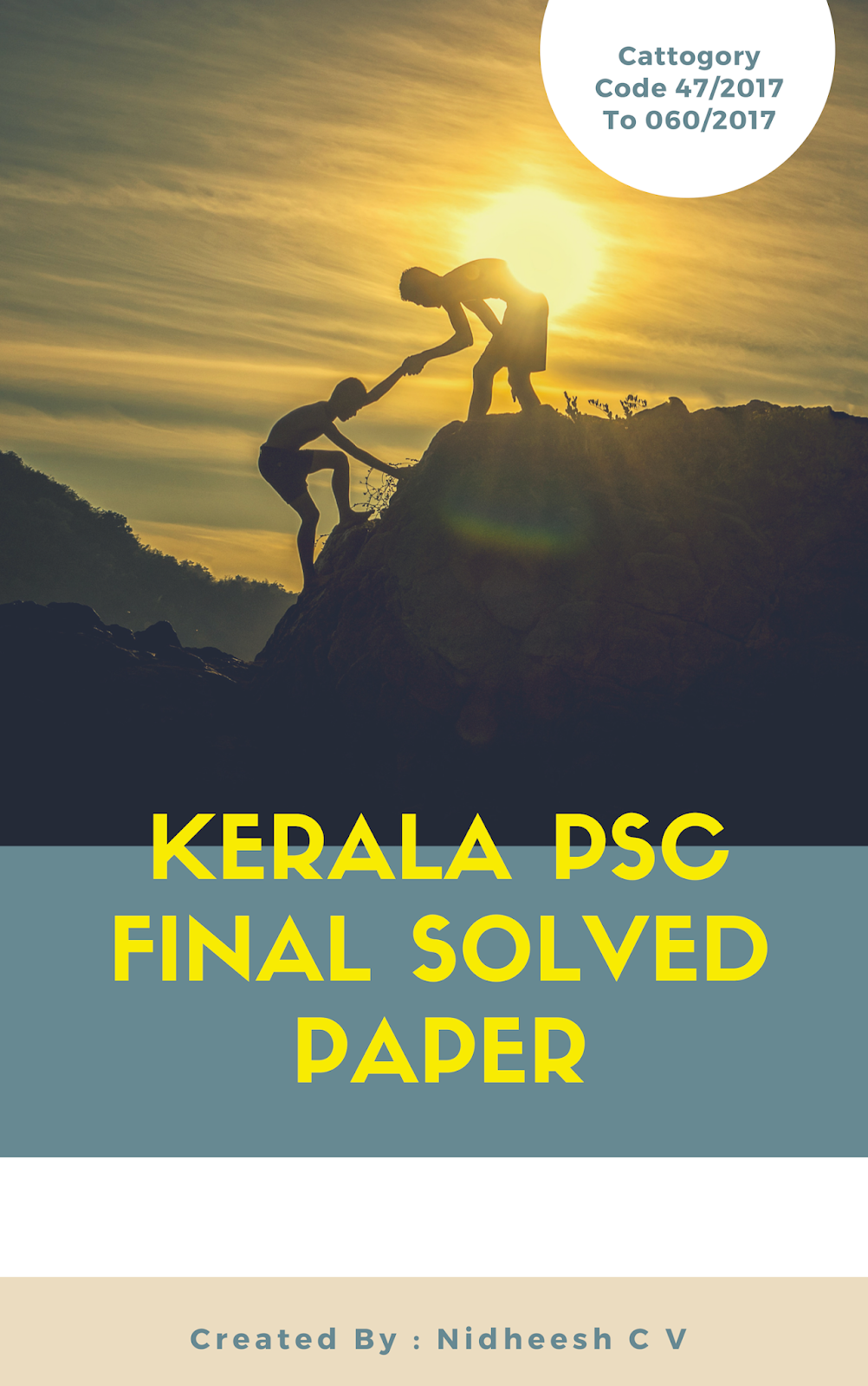 Kerala PSC Previous Year Question Paper Solved kerala-psc-previous-year-question-paper-solved