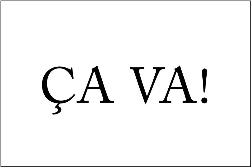 Colour me fashionable: Ca Va Bien?????