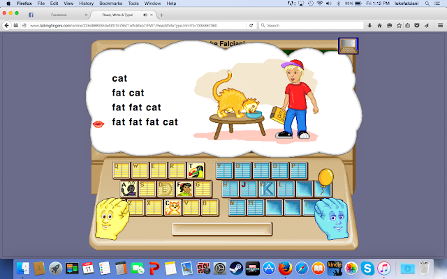Adventures with Jude: Talking Fingers: Read, Write, & Type (A ...