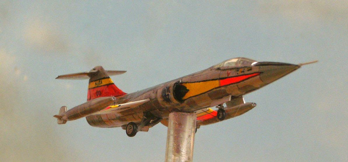 Happyscale-Modellbau: North American XB-70 Valkyrie & Lockheed F-104N ...