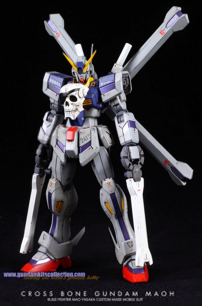 HGBF 1/144 Crossbone Gundam Maoh "Naoki version" Custom Build