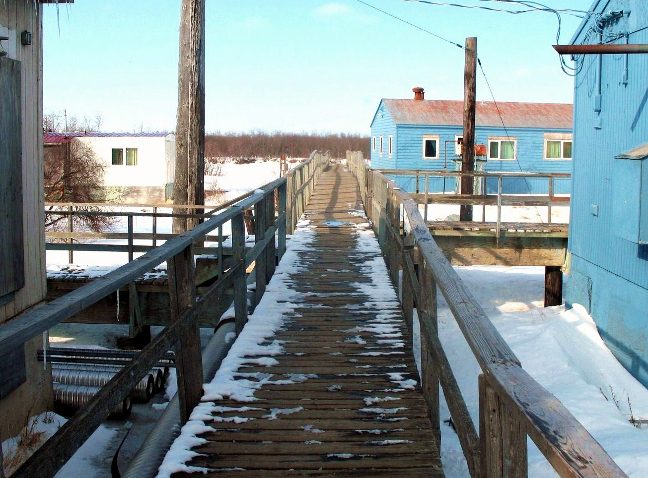 Ultima Thule Kwethluk A Small Yupik Village In Alaskas Hinterland Served By Hovercraft