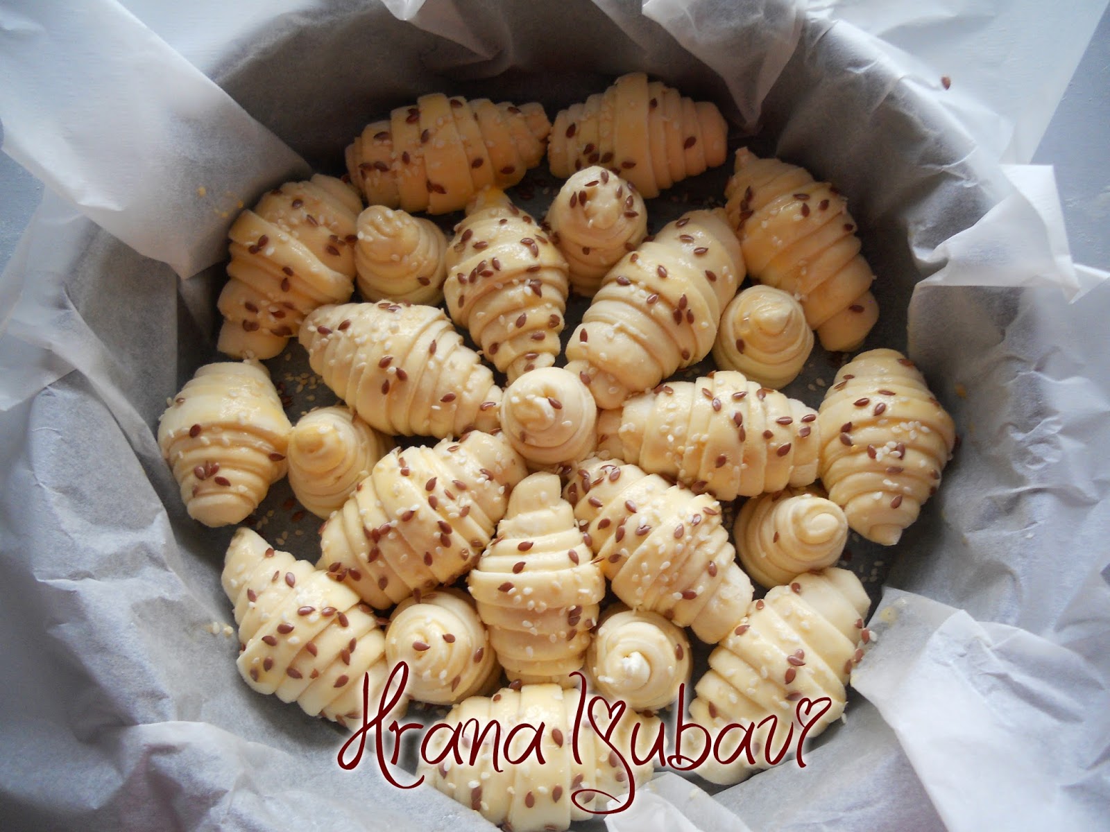 Hrana ljubavi: Kroasan pogača