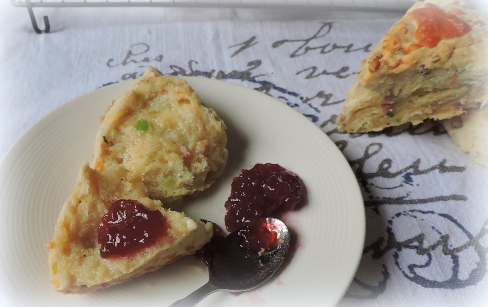 Cheese, Spring Onion & Bacon Scones | The English Kitchen