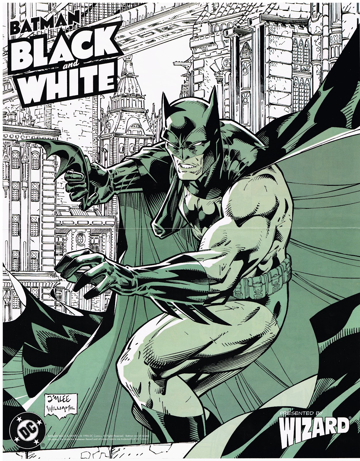 Cap'n's Comics: Batman Poster by Jim Lee