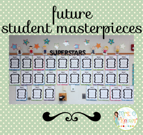 Creating a Student Work Wall Display With Clipboards - Mrs. O Knows