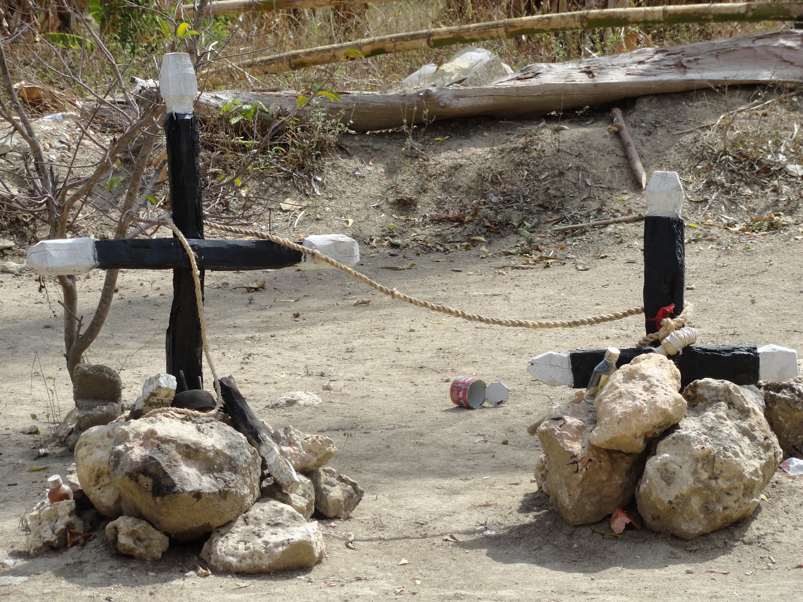 Three Rocks and a Pot