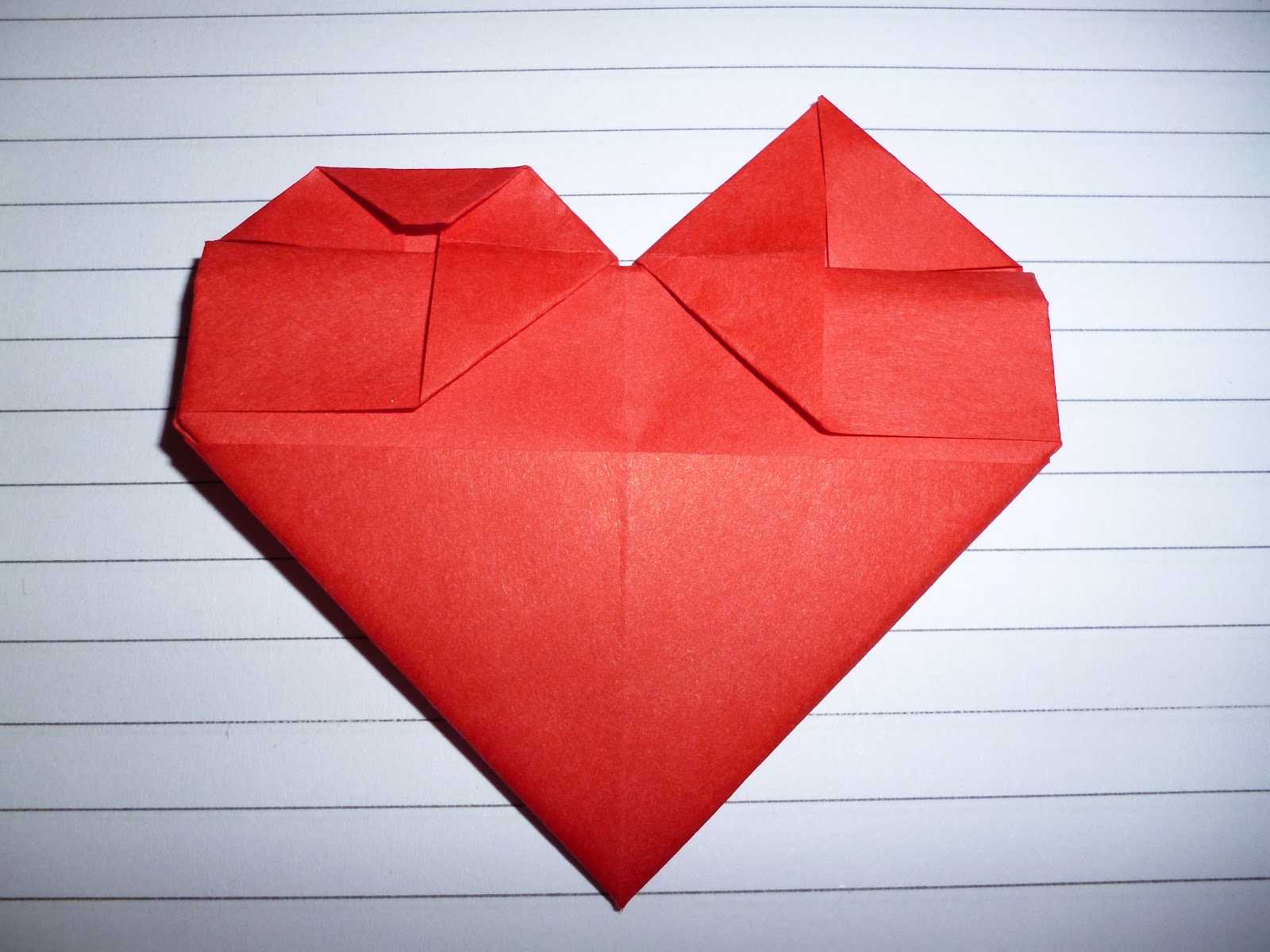Crafts and DIY: origami: Hartje