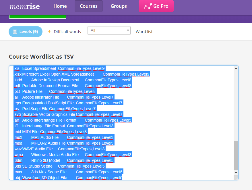 Memorión FlashCards: How to transfer decks from Memrise to Memorion via ...