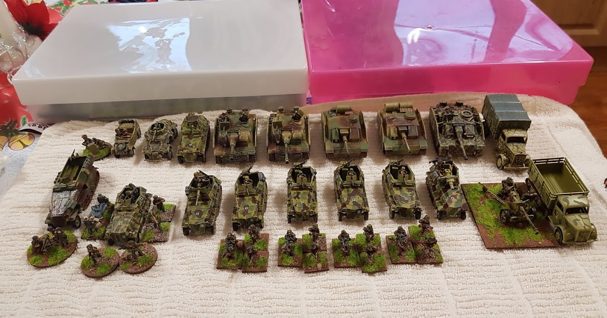 sediment's wargame blog: 20mm WW2 German infantry platoon options