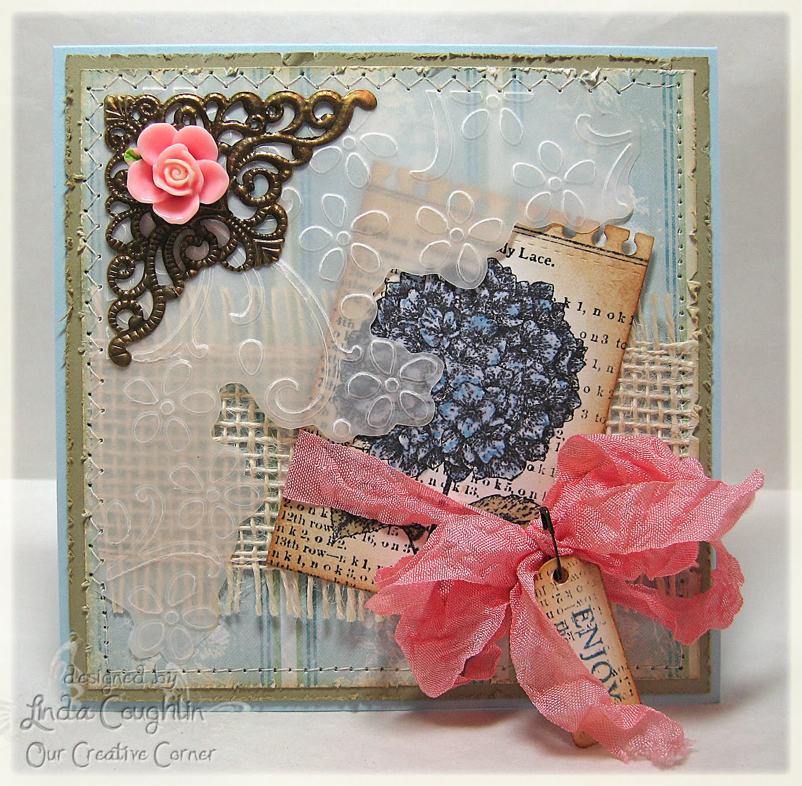 Our Creative Corner: Not Big on Pink