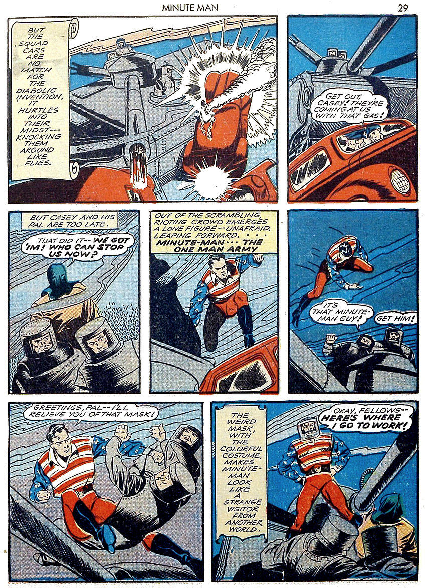 Pappy's Golden Age Comics Blogzine: Number 1914: The one man army