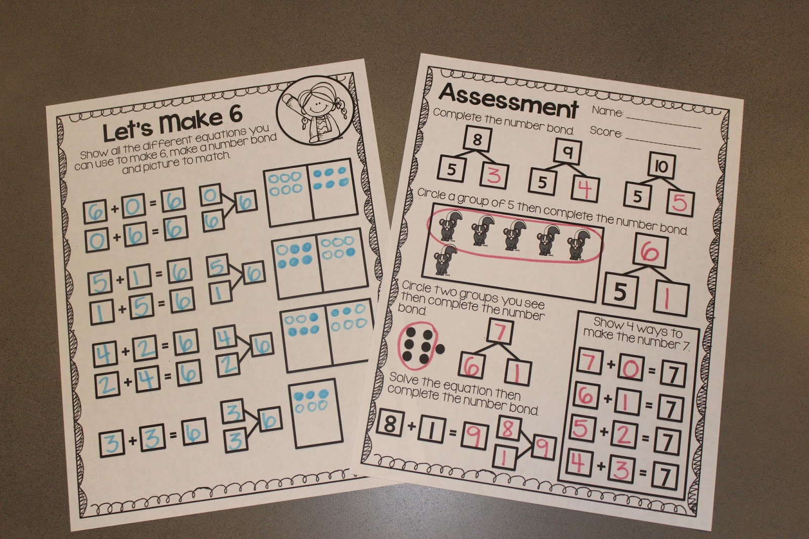 Sneaking in Standards: First Grade Engage NY Math: Module 1- Lessons 1-5