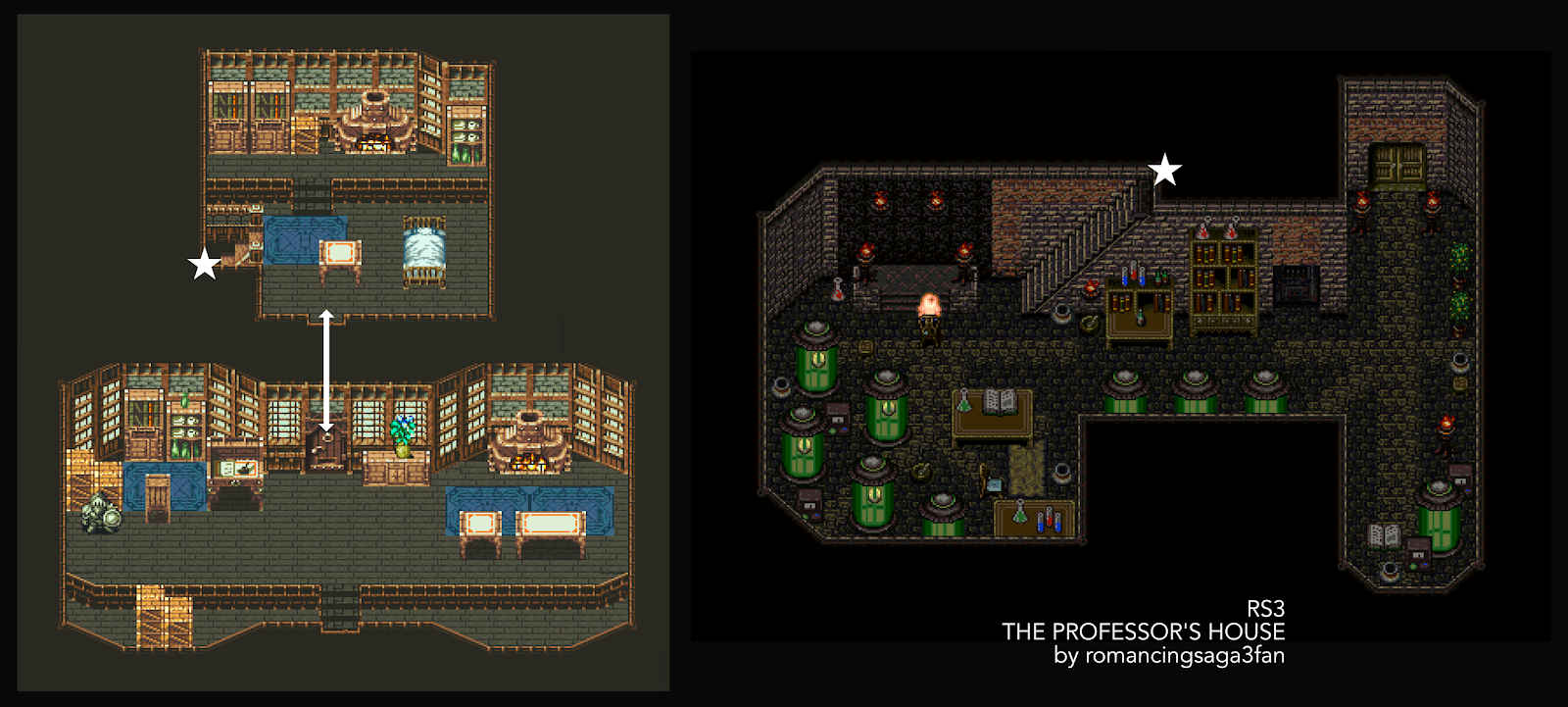 Romancing Saga 3: Maps