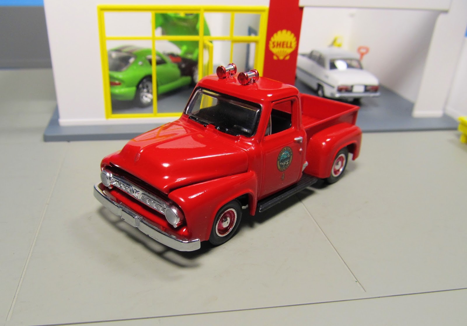 Racing Champions Fire & Rescue USA - Ford F-100 Santa Clara County, CA ...