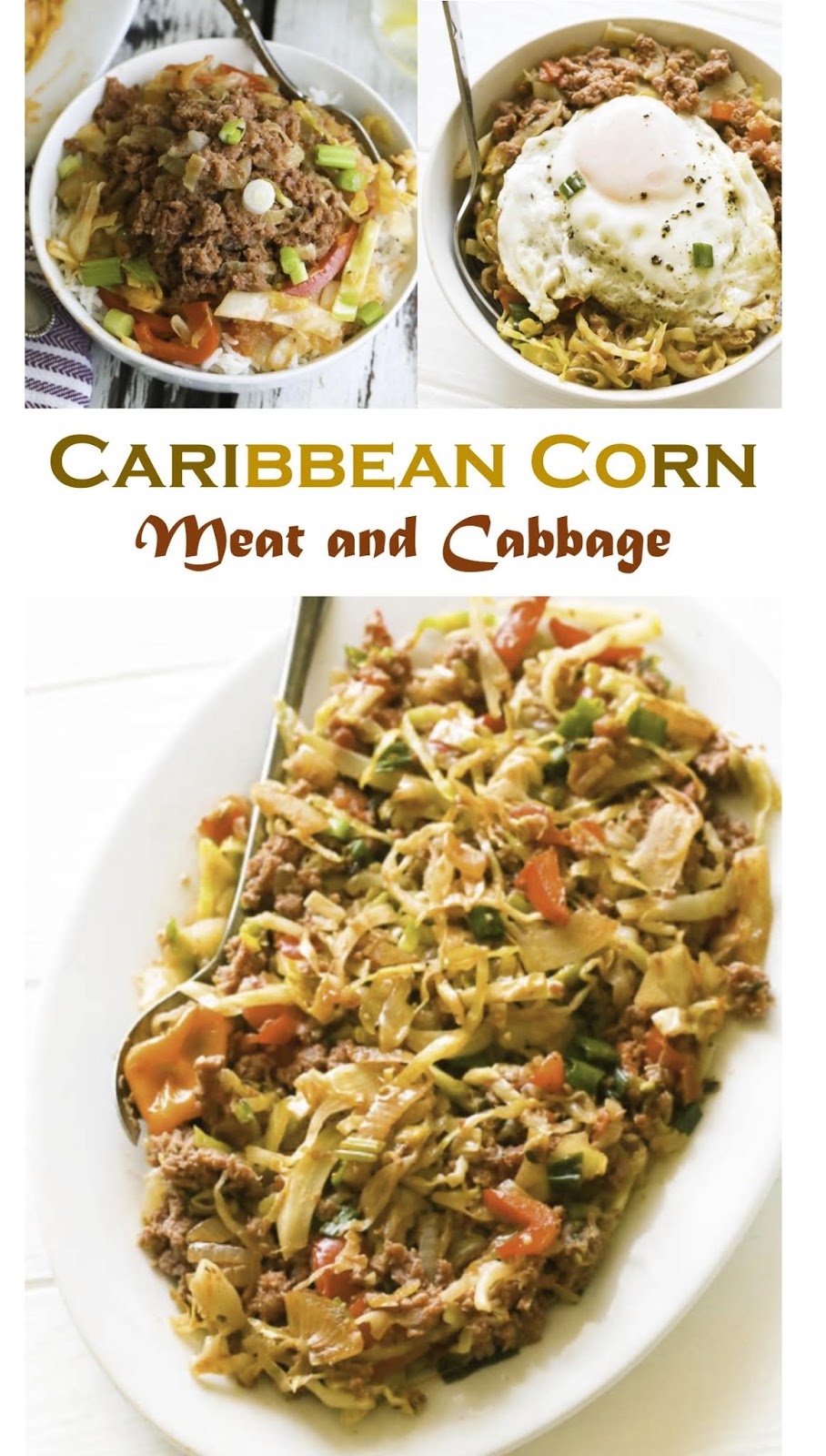 4093 Reviews: THE BEST EVER #Recipes >> Caribbean Corn Meat and Cabbage