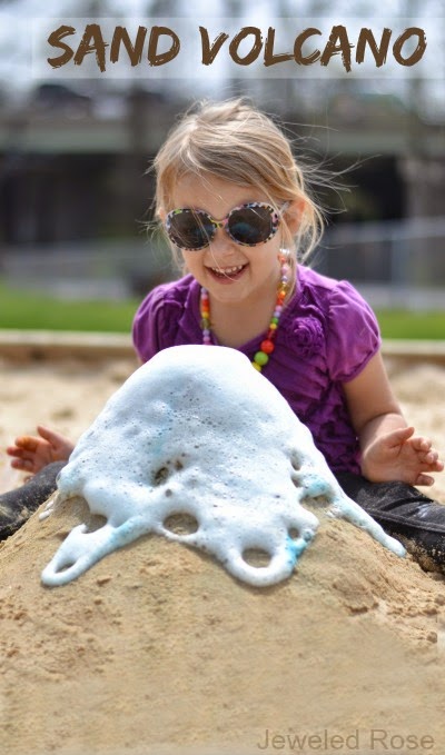 Sand Volcano Fun for Kids | Growing A Jeweled Rose | Bloglovin’