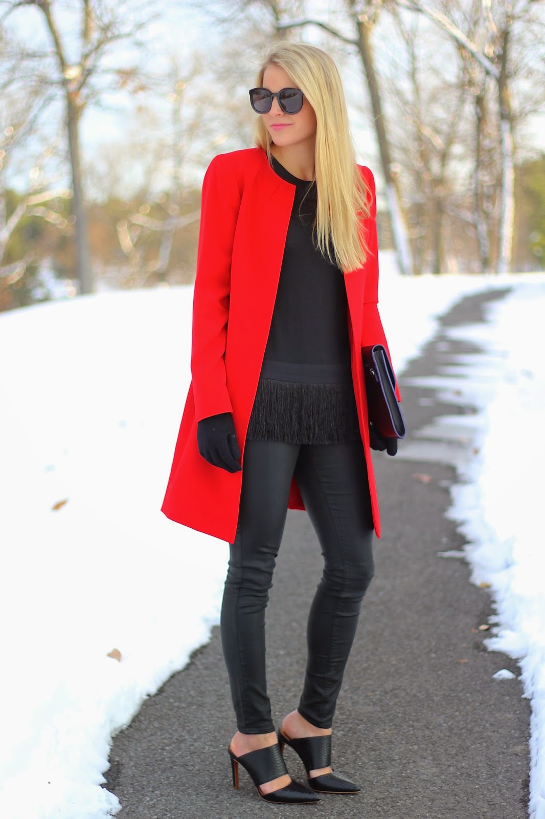 RED COAT - Styled Snapshots