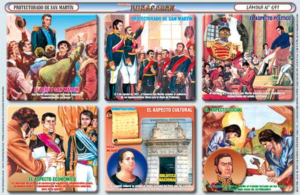 El protectorado de San Martin