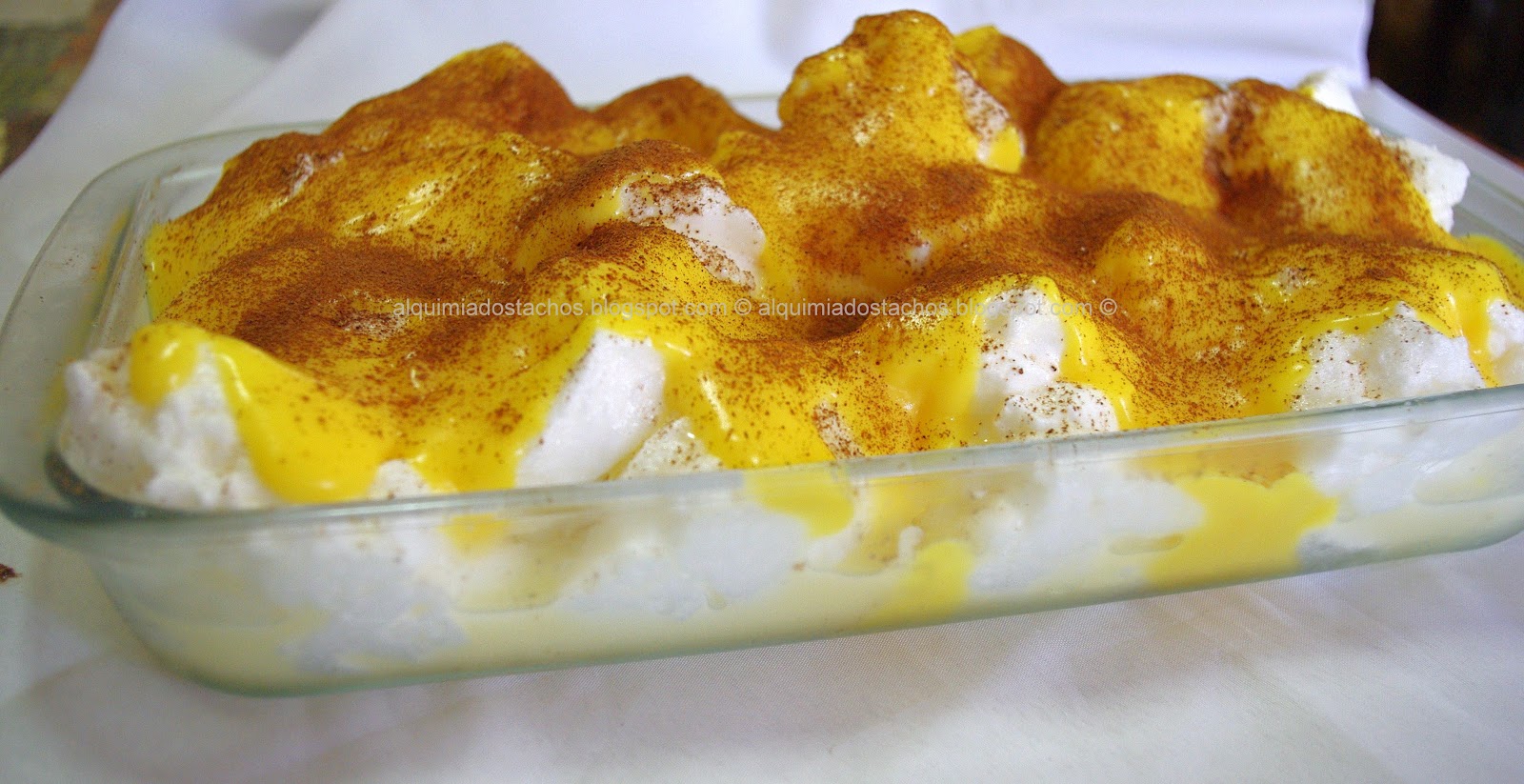 Alquimia dos Tachos: Farófias com Leite Creme