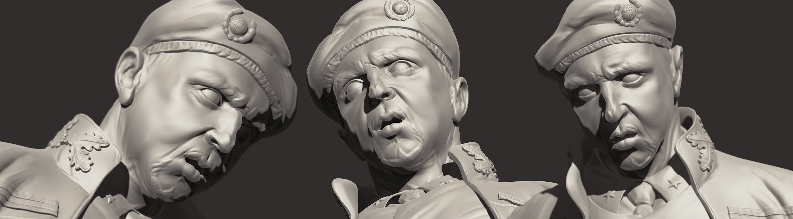 Darya Girina Zbrush Endless Way: Brion James as General Munro from "The ...